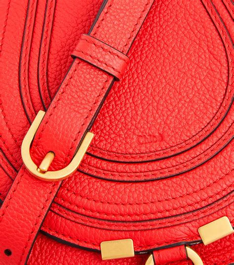 Chloé Small Leather Marcie Saddle Bag Harrods US