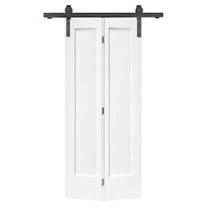 CALHOME 30 In X 80 In 1 Panel Shaker Primed MDF Composite Bi Fold