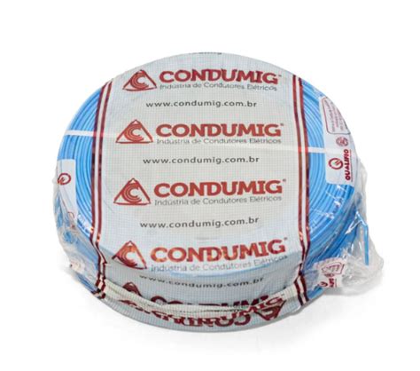 Cabo Flexível Azul 1 5mm 750v 100 Metros Condumig Lupa Distribuidora