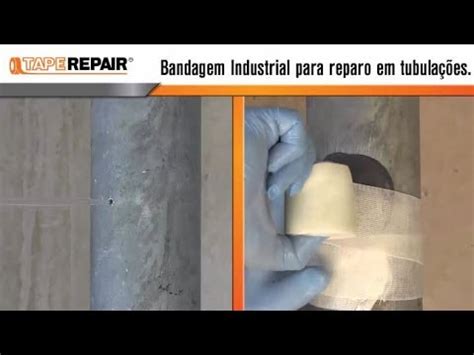 TAPEREPAIR Bandagem para reparo de vazamentos em tubulações
