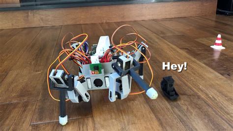 3d printed raspberry pi spider robot platform youtube