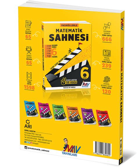 6 Sınıf Matematik Sahnesi Arı Yayın Arı Yayıncılık Arı Yayınevi