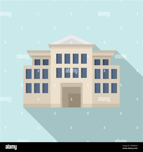 Historia Icono Del Parlamento Estilo Plano Imagen Vector De Stock Alamy