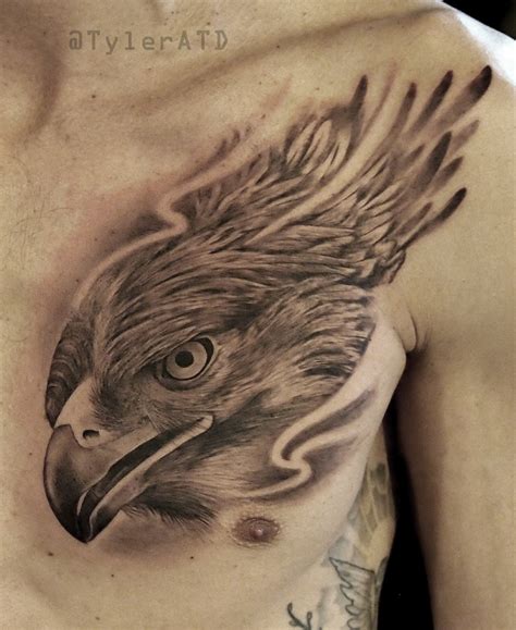Realistic Eagle Tattoo