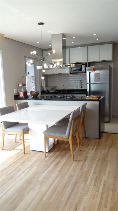 Aprender Sobre 82 Imagem Modelo De Sala E Cozinha Americana Br