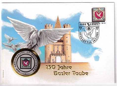 Jahre Basler Taube Medaillenbrief Kaufen Auf Ricardo