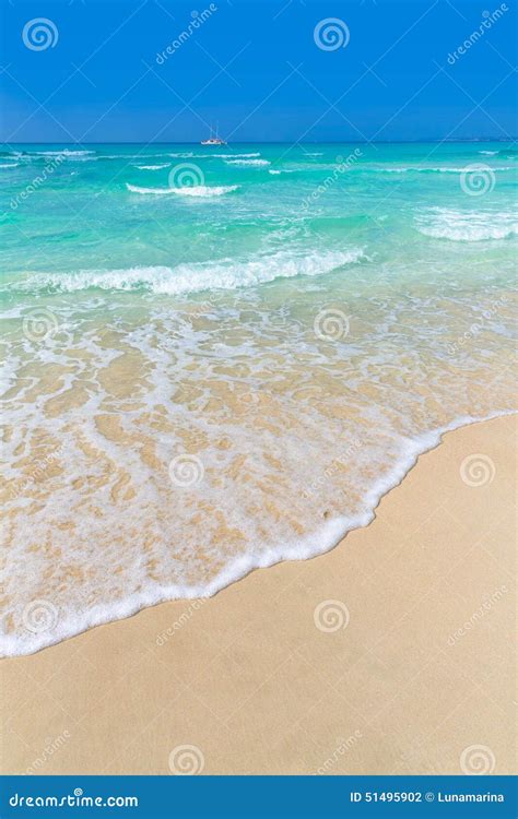 Majorca Es Trenc Ses Arenes Beach In Balearic Royalty Free Stock Photo