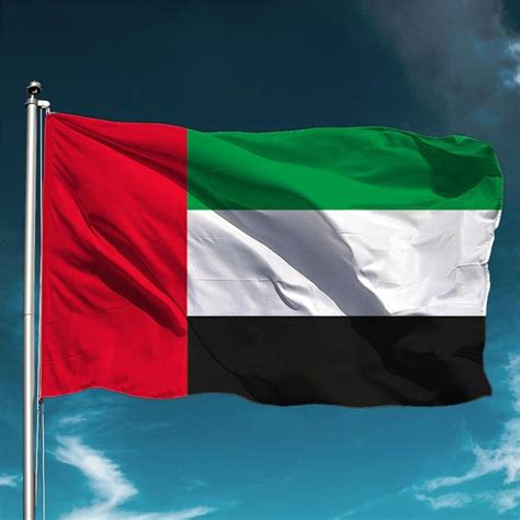 Dubai Vlag Dubai Bandeiras Viagens