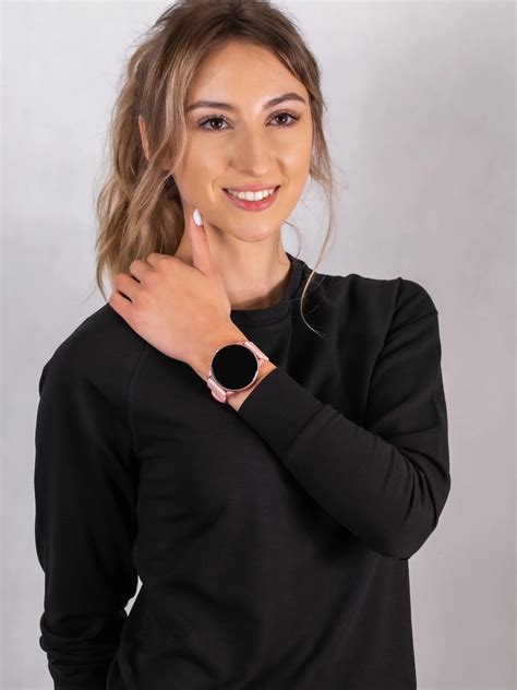 Rubicon SMARUB016 Smartwatch Rubicon RNCE40 różowy Zegarek net