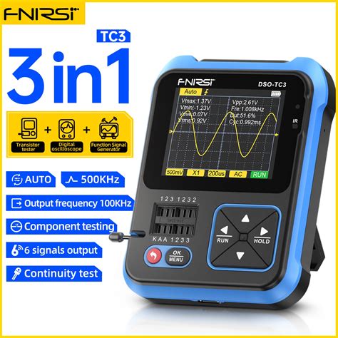 Fnirsi Dso Tc Digital Oscilloscope Transistor Tester Function Signal