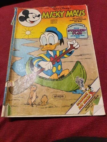 Micky Maus Hefte Nr 34 Jahrg 1983 Comics Walt Disney EBay