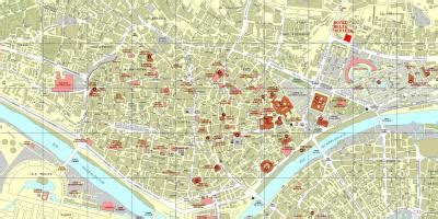 Mappa Turistica Di Siviglia Da Stampare Vancouver Cartina