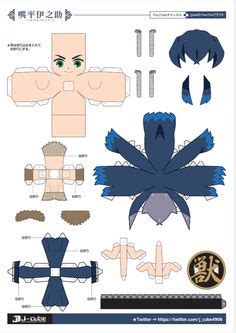 Papercraft Kimetsu No Yaiba On Pinterest