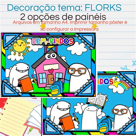 Decoração sala de aula Florks Educa Market