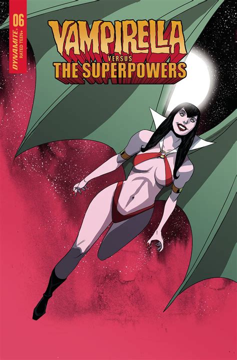 Vampirella Vs Superpowers Cvr C Moss Black Cat Books Inc