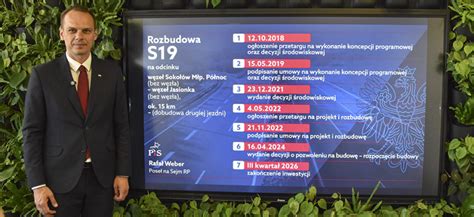 Poseł Rafał Weber Wąskie gardło na S19 zostanie zlikwidowane