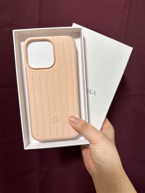Authentic Rimowa In Petal Pink For Iphone Pro Max On Carousell