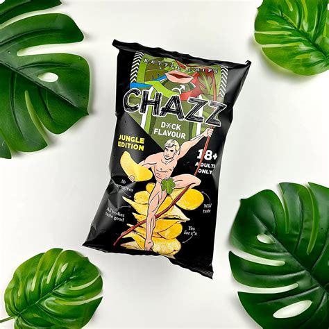 Patatine CHAZZ Al Gusto Dick Flavour Edizione Limitata Snack E Regali