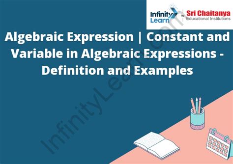 algebraic expression constant and variable definition and examples