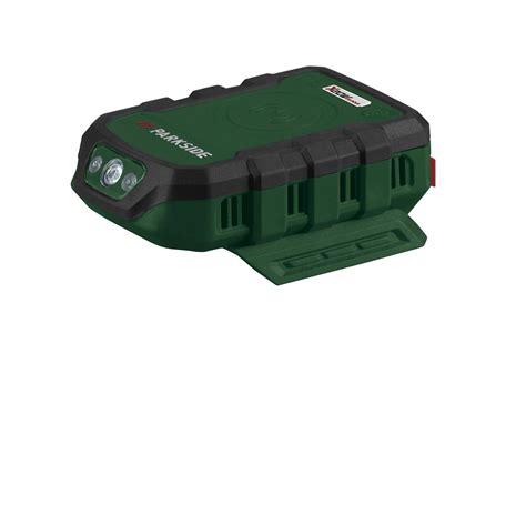 Adaptor Baterie Wireless PARKSIDE 20 V PWCA 20 Li A1 Cu Lumina LED Fara