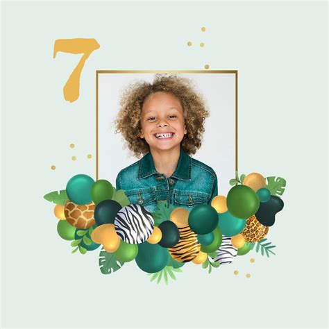 Verjaardagskaart Feestelijke Jungle Ballonnen Kaartje Go
