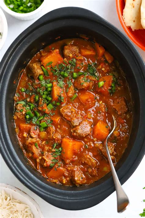 Slow Cooker Lamb Curry