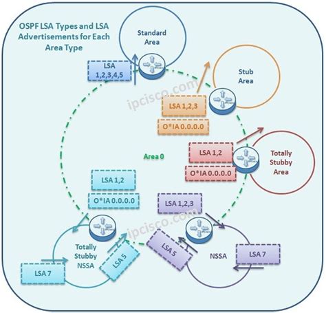 OSPF LSA Types Type 1 Type 2 Type 3 Type 4 Type 5 IpCisco