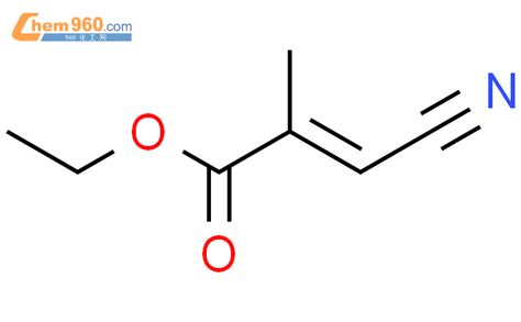 124779 00 6 3 Cyano 2 methyl acrylic acid ethyl ester化学式结构式分子式mol