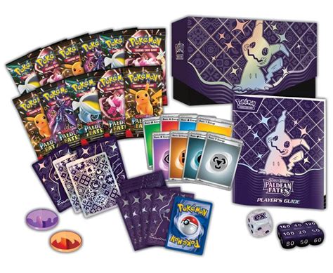 POKÉMON TCG Scarlet Violet Paldean Fates Elite Trainer Box Shady Bloom