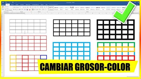 Como Poner Una Tabla De Color En Word Design Talk