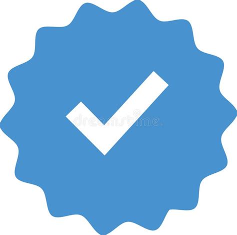 Blue Verified Badge Icon Verified Check Mark Blue Tick Social Media