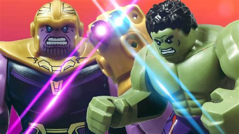 LEGO Avengers Infinity War Thanos Vs Hulk YouTube