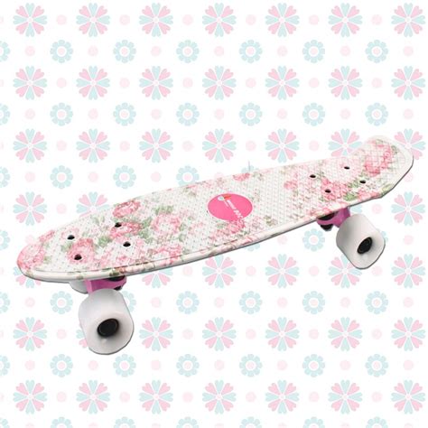Pastel Plástico Mini Skate Cruiser 22 Retro Cruiser Mini Longboard