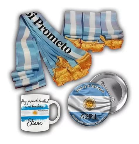 Banda Jura A La Bandera Combo Personalizado X