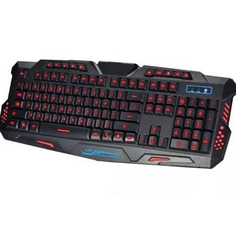 Teclado Gamer Luminoso Led Neon Dpi Usb M200 Tecla Ç A2 MadeiraMadeira
