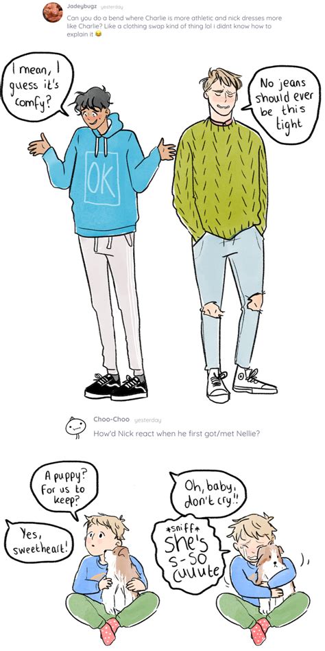 Two Men With Speech Bubbles In Their Hands