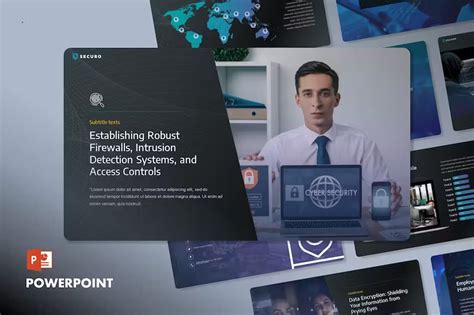 Techure Cybersecurity Powerpoint Template Slidehack