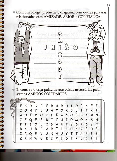 Atividades Para Trabalhar Valores Amizade Atividade Para Imprimir