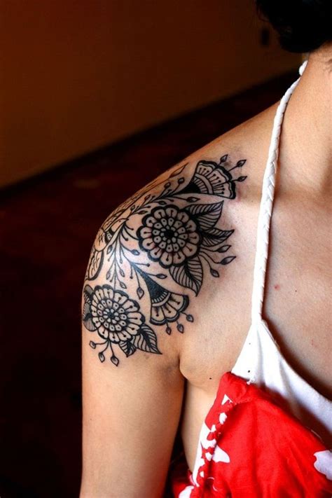 Tatuajes en el hombro para mujeres Ideas y fotografías