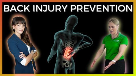 BACK INJURY PREVENTION 3 Tips To Prevent Back Injuries At Home And At