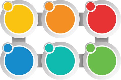 Process Infographic Template With 6 Options 18749359 PNG
