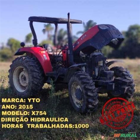 Tratores Yto Preço Venda Compra MF Rural