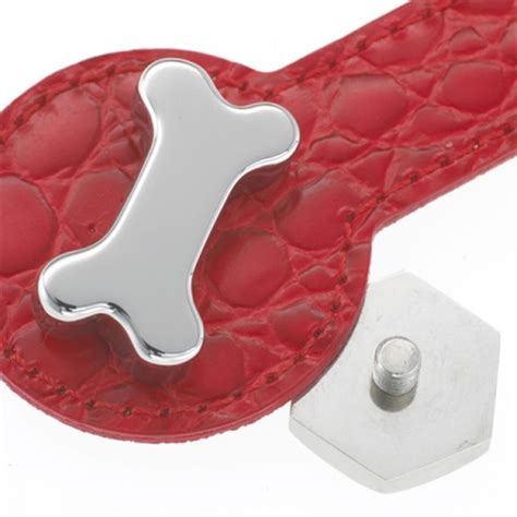 MAGNETIX Wellness Halsband Schmuck KNOCHEN Edelstahl für Tiere futt