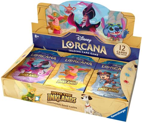 Lorcana Into The Inklands Booster Display Set 3 Tabletopbattle