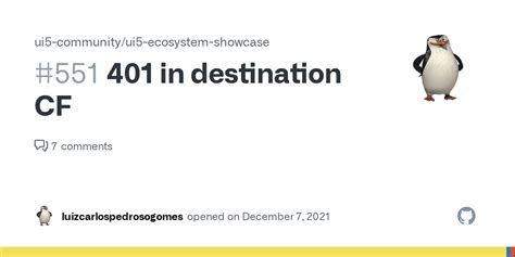 In Destination Cf Issue Ui Community Ui Ecosystem