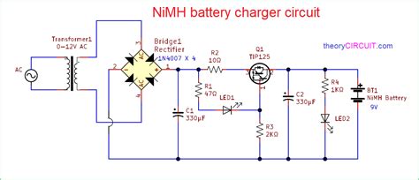 Volt Battery Charger Circuit Schematic Diagram Wiring View And