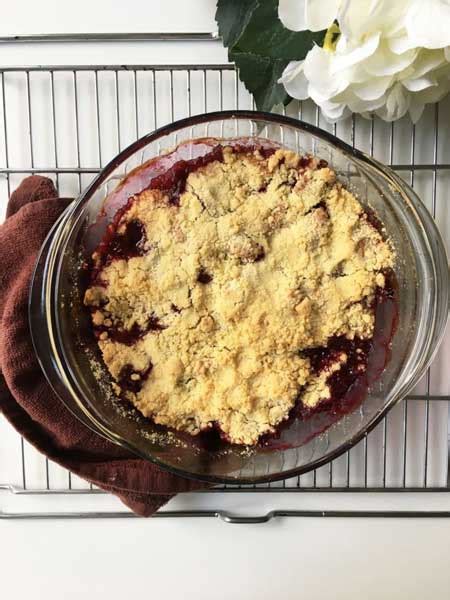 Crumble De Manzana Y Frutos Del Bosque Receta Del Reino Unido