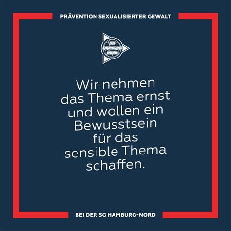 SG Hamburg Nord NEIN heißt NEIN Prävention Sexualisierter Gewalt bei