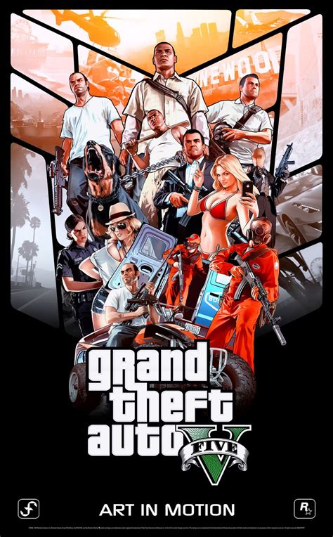 GTA V Poster 200000 Views Celebration By Ferino Design On