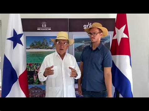 Saludos del Embajador de Panamá en Cuba Reynaldo Rivera Escudero YouTube